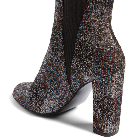 Steve Madden | Shoes | Steve Madden Effect Metallic Silver Multi Color ...